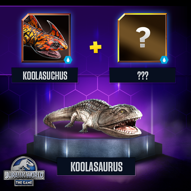 The Game Koolasuchus Jurassic World CollectA Deluxe Koolasuchus