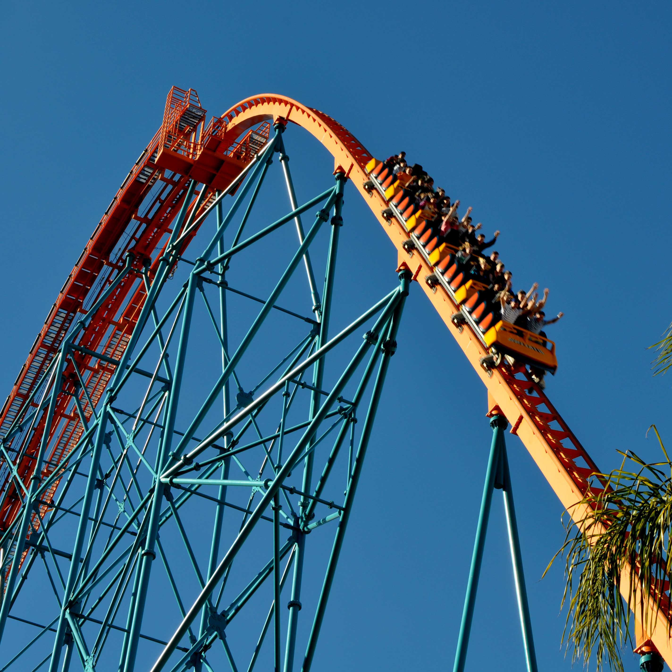 Six Flags Goliath Wooden Coaster