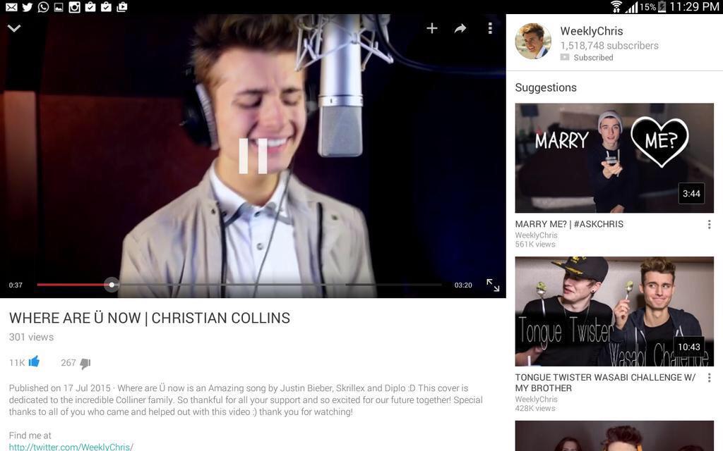 Weeklychris Instagram