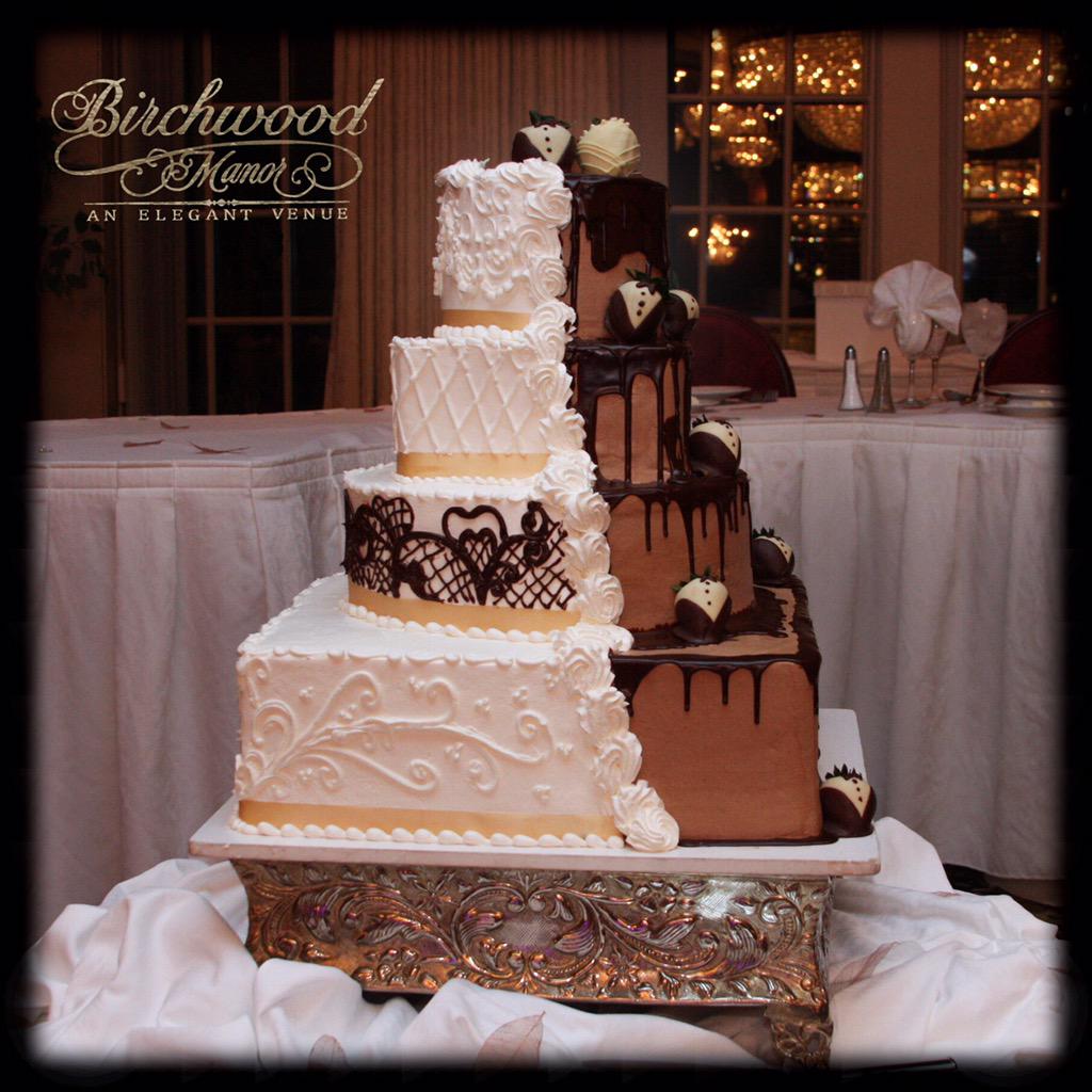 Half Bride Half Groom Cake