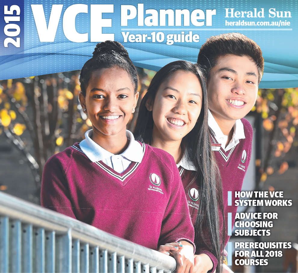 Planner Guide Herald Sun : SCHOOL SPECIAL VCE Planner Guide Herald Sun ...