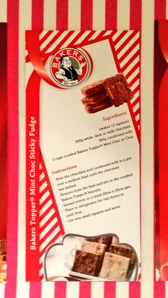 Bakers Biscuits Topper