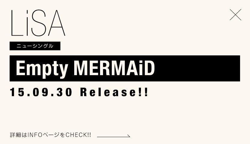 9/30(三)LiSA第九張新單曲「Empty MERMAiD」發售決定 - player303260的創作 - 巴哈姆特
