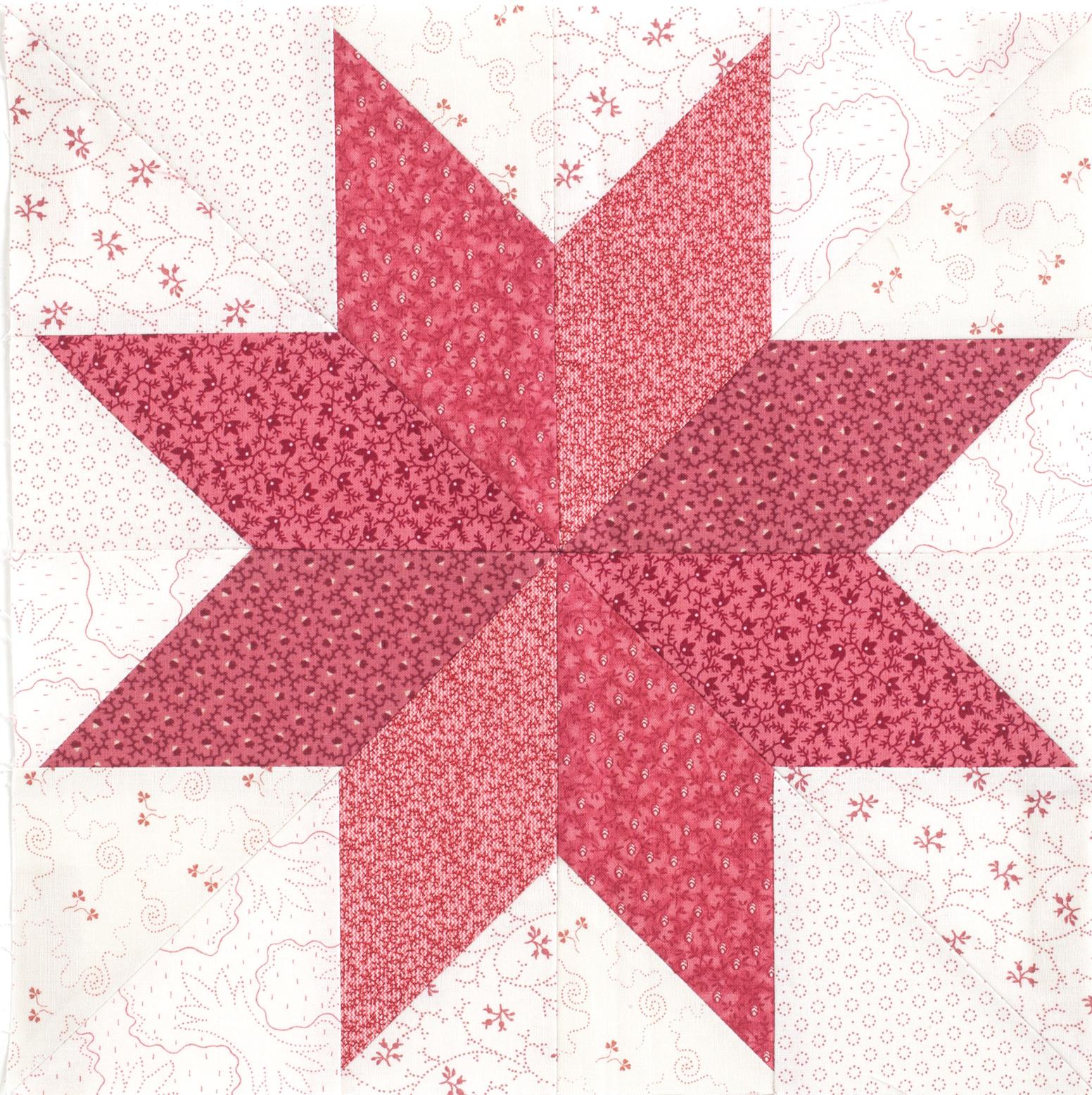 McCall's Quilting on Twitter: "Make LeMoyne Star quilt blocks with no set-in seams with our ...