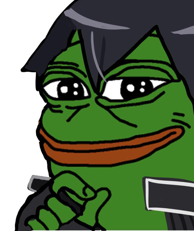 Emo Frog Memes Funny Meme Sad Pepe Frog With Middle Finger Hand Signal