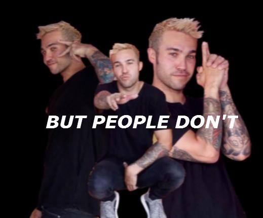 These two pete wentz memes perfectly sum up my personal style ...
