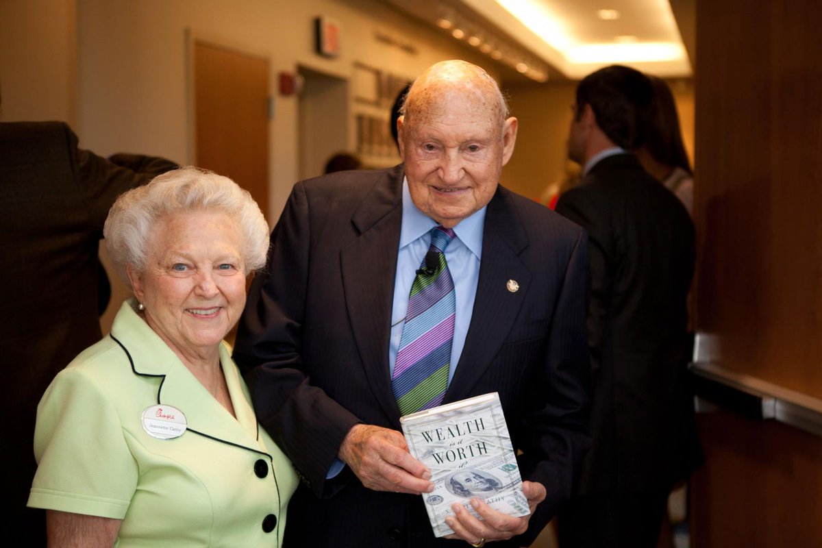 BREAKING: Jeannette McNeil Cathy, wife of ChickfilA founder S. Truett ...