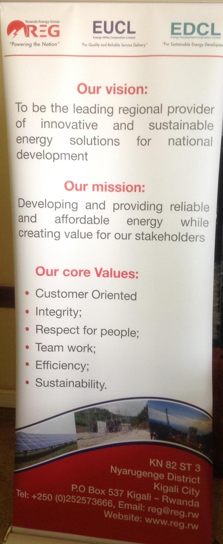 Rwanda Energy Group Logo Rwanda Energy Group On X: "Our#Vision
