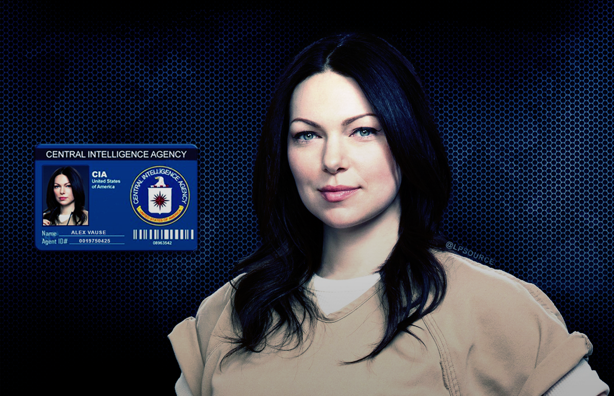 Alex Vause Blue Hair