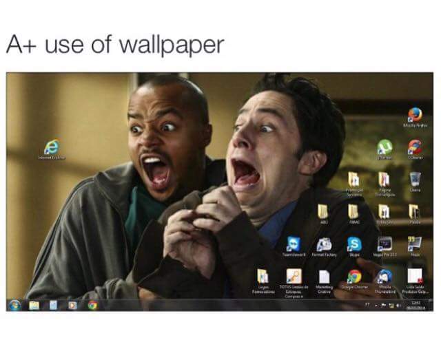 Internet Explorer Wallpaper Meme