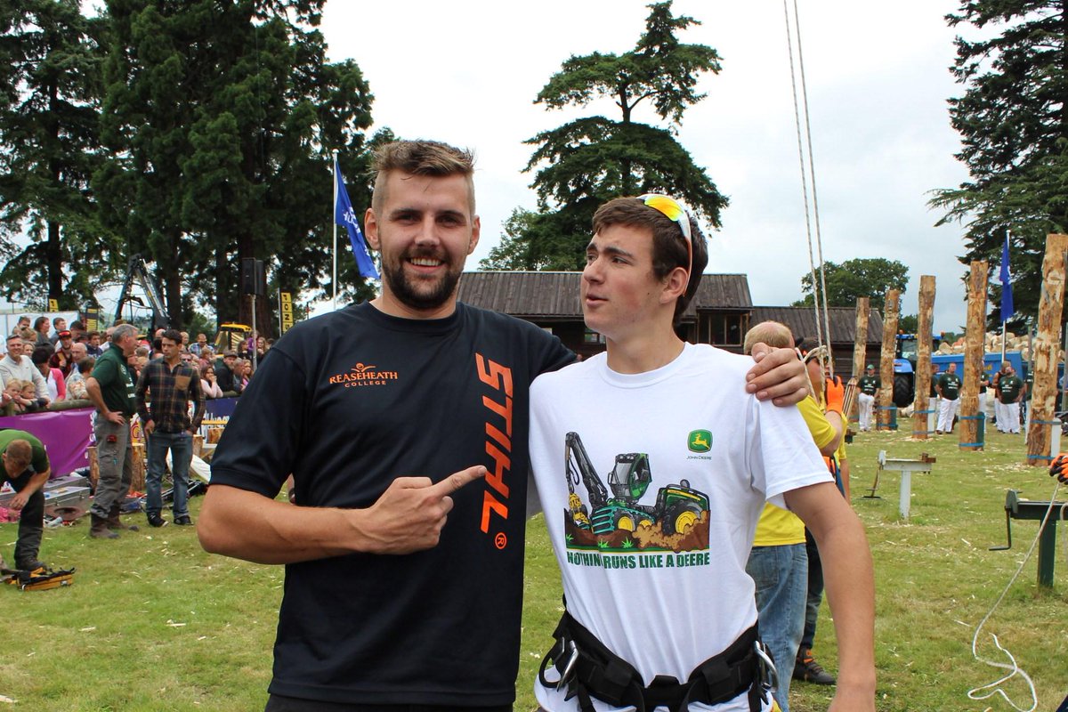 Reaseheath Alumni on Twitter: "Some fantastic #poleclimbing skills from Forestry&Arb alumni Dan ...