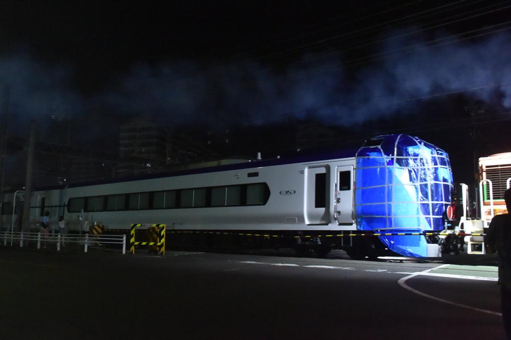 九品仏住民 on Twitter: "JR-E353 あずさ J-TREC横浜 出場 http://t.co/SdOSeVFD5k"