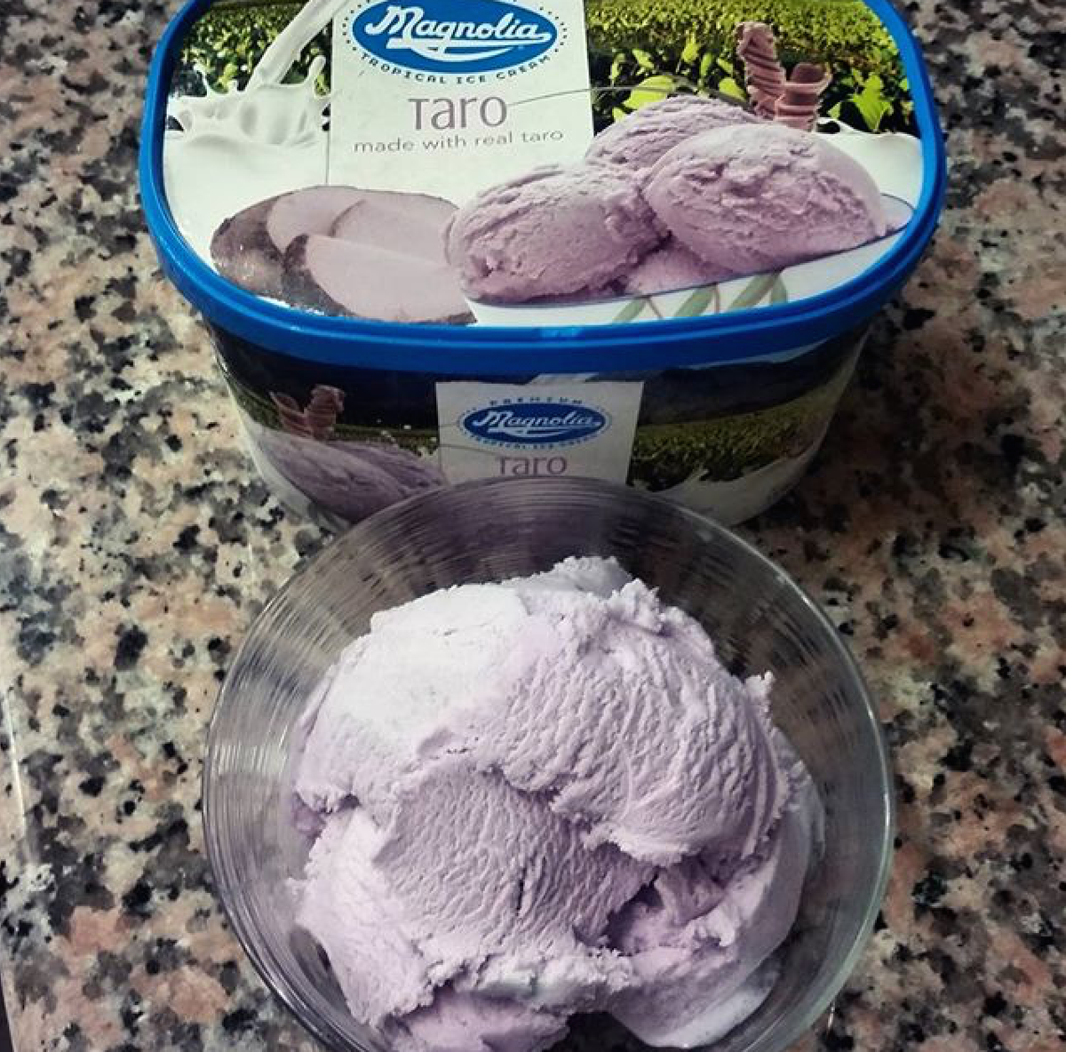 Taro Ice Cream