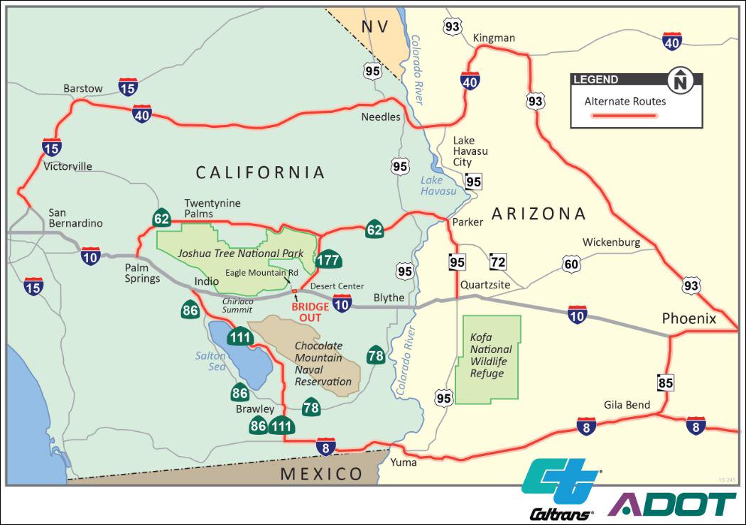 Caltrans San Diego Traffic Map - Map