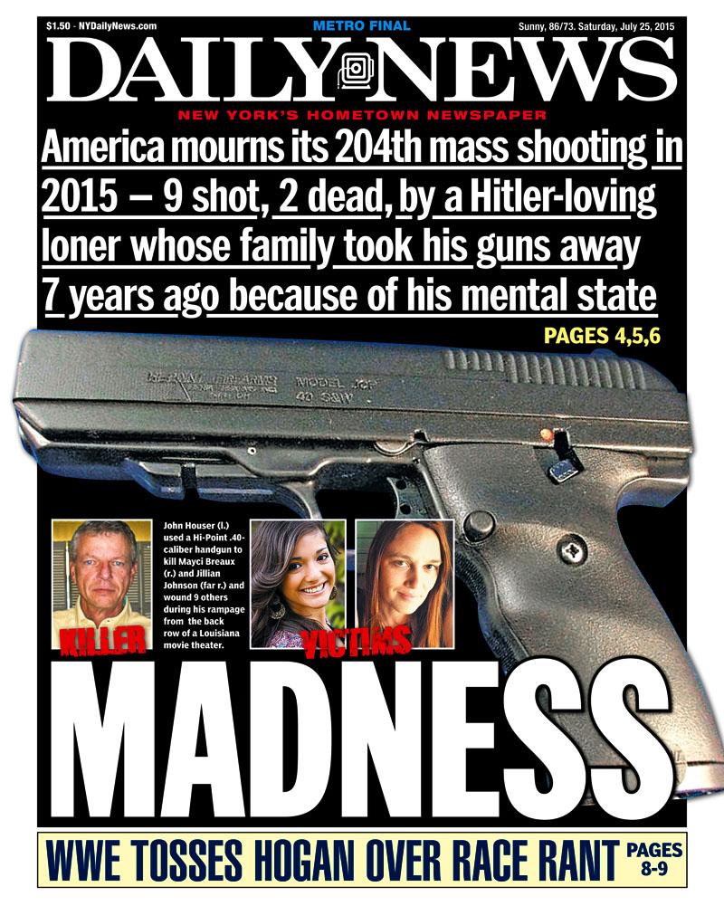 An early look at tomorrow's Daily News front page. | New York Daily ...