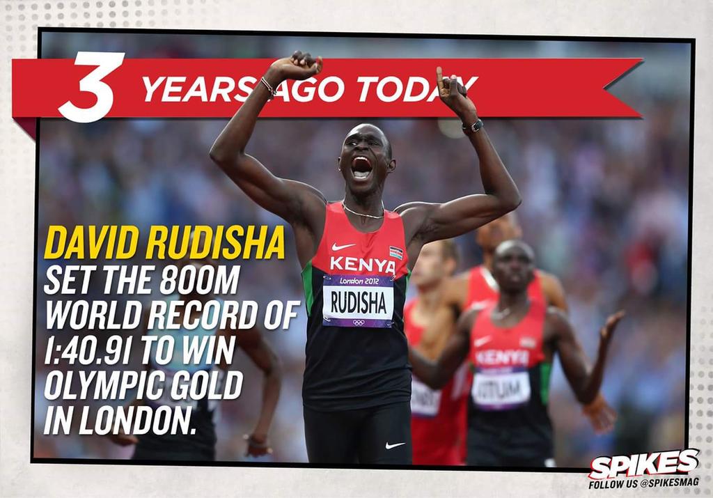 David Rudisha Spikes