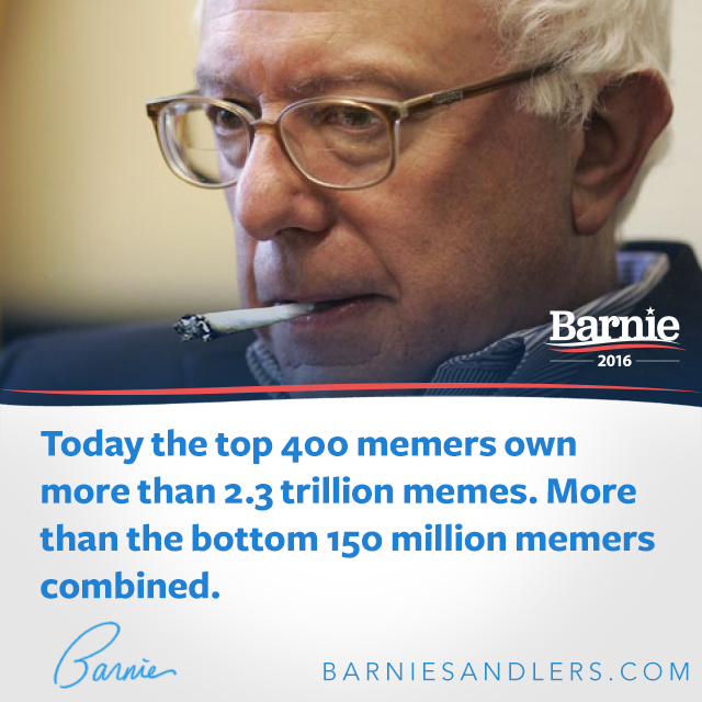 Bernie Sanders to deliver much-awaited speech on Dank Memes : r/circlejerk