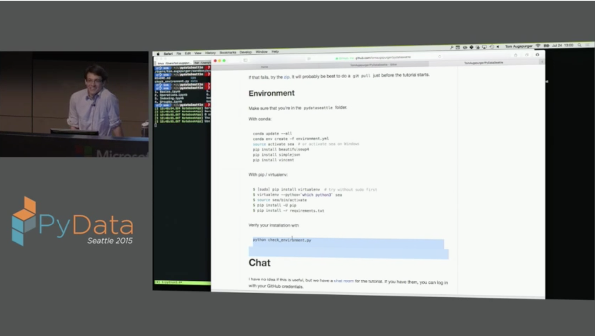 PyData Seattle 2015 (13ページ目) - Togetter