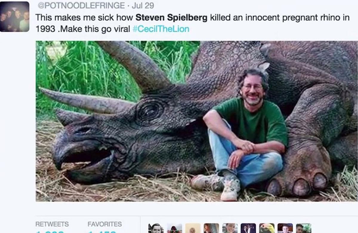 Steven Spielberg Dinosaur Meme