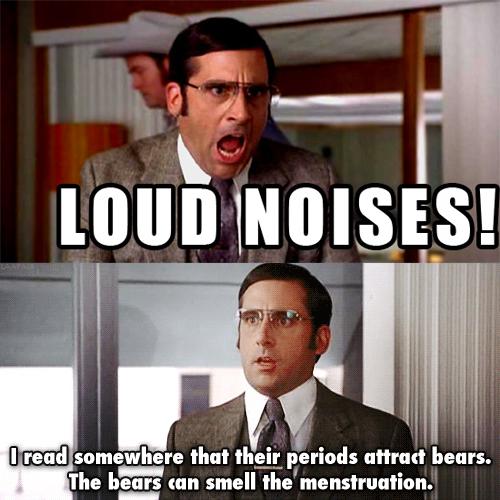 Brick Tamland Loud Noises