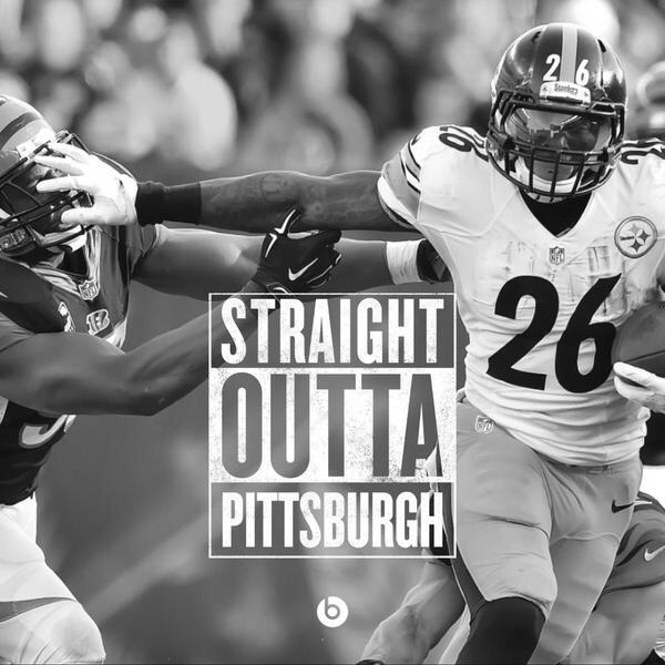 Can someone make this into an iPhone 6 wallpaper? Le'veon Bell Straight ...