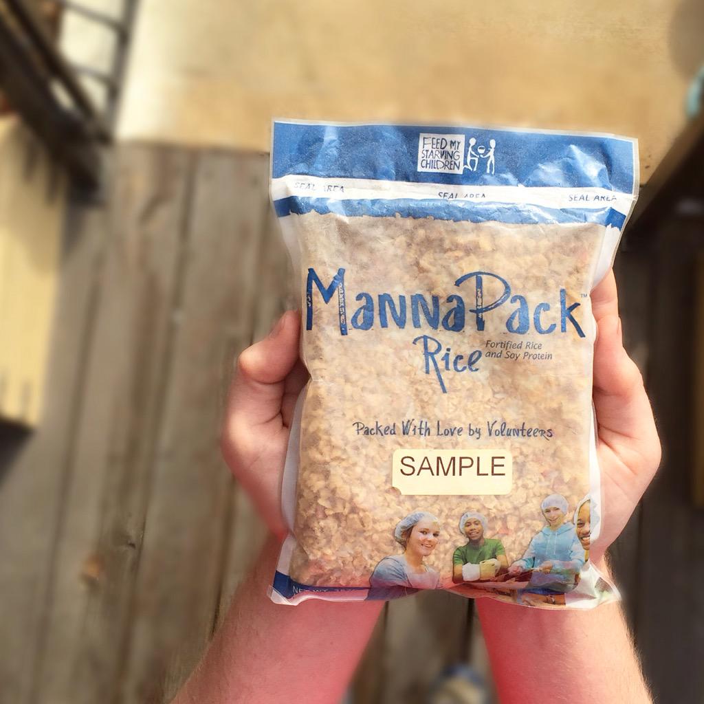 Feed My Starving Children Mannapack