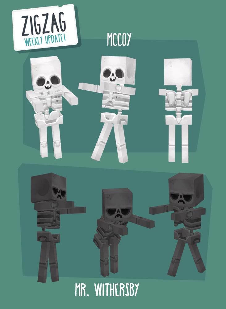 Minecraft Skeleton Texture