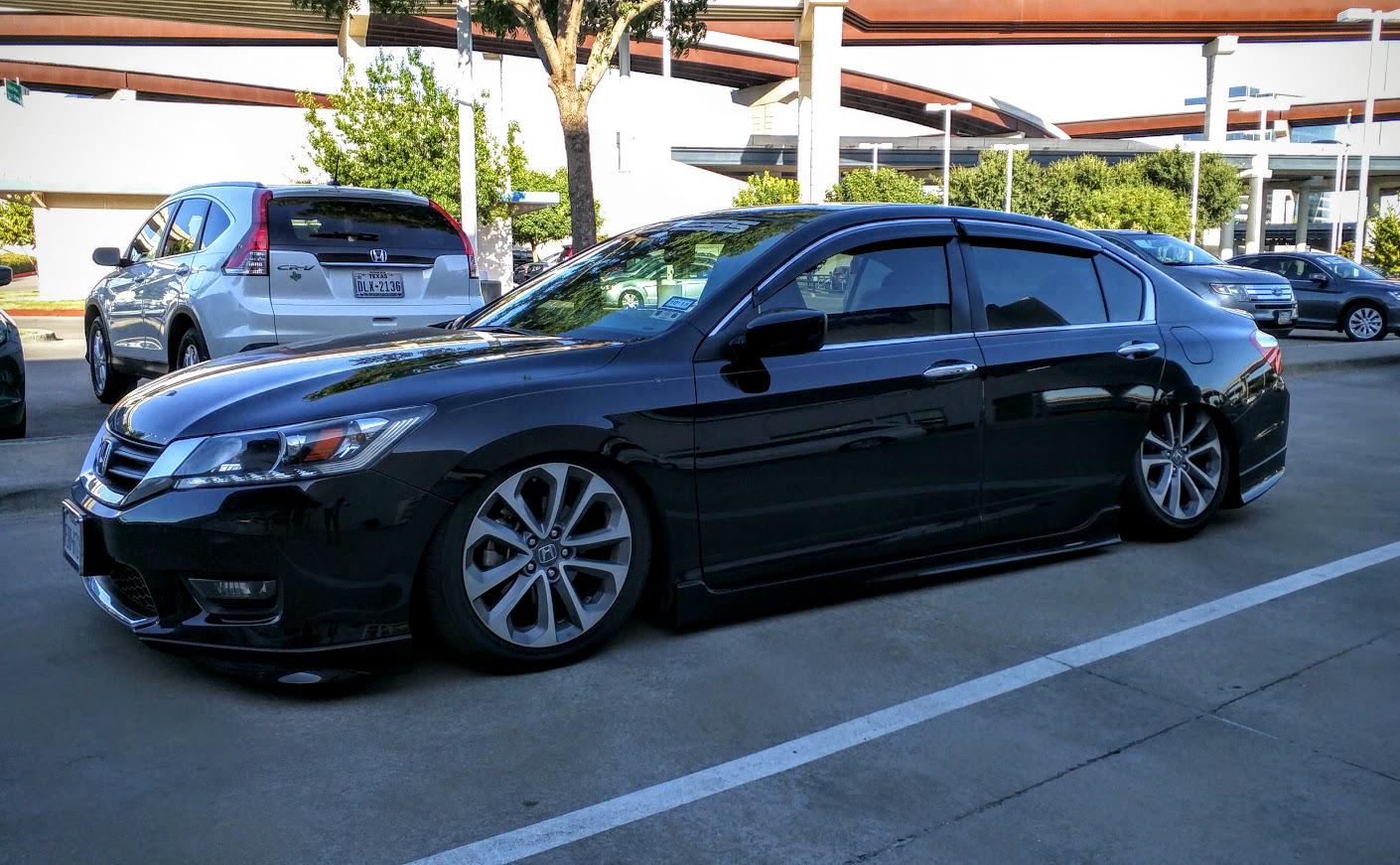 Lowered Honda Accord