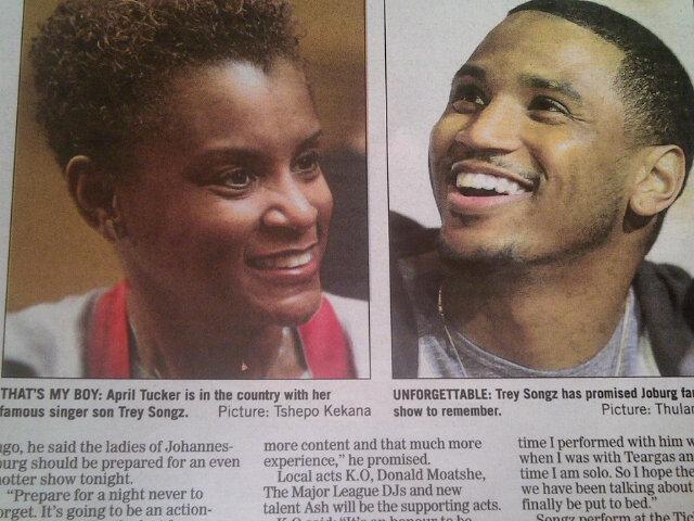 Trey Songz April Tucker