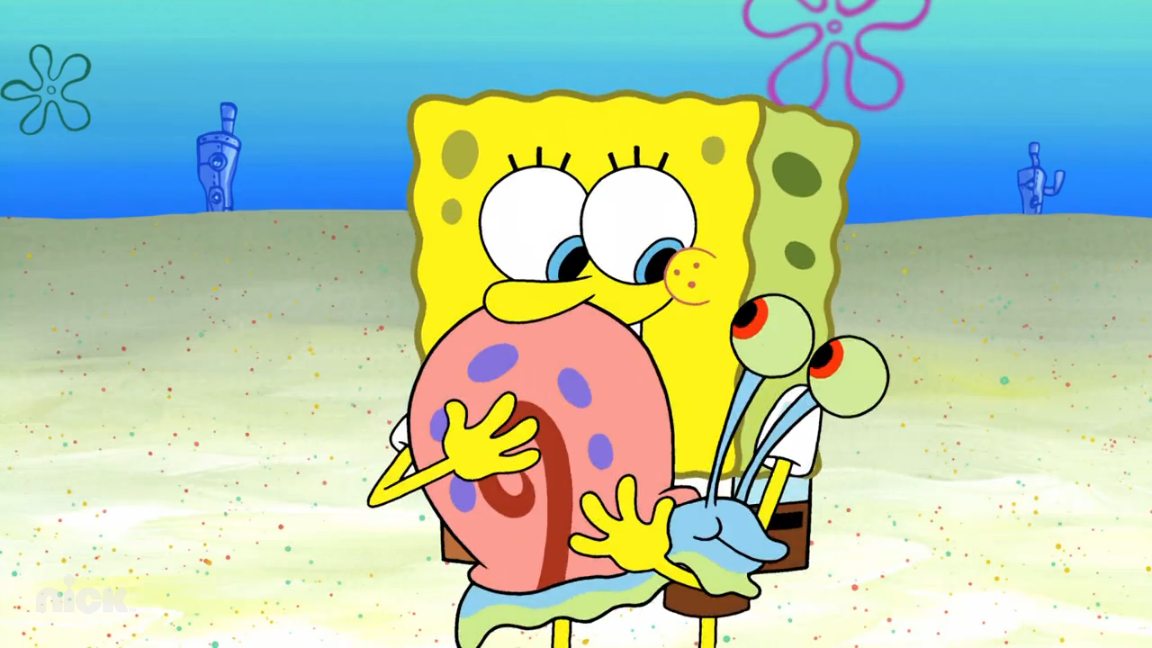 Gary Spongebob In Love