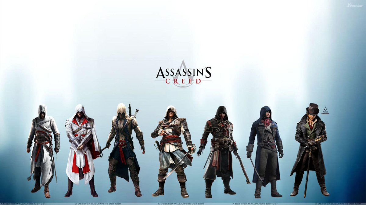 Assassins Creed Altair Ezio Connor Edward Arno