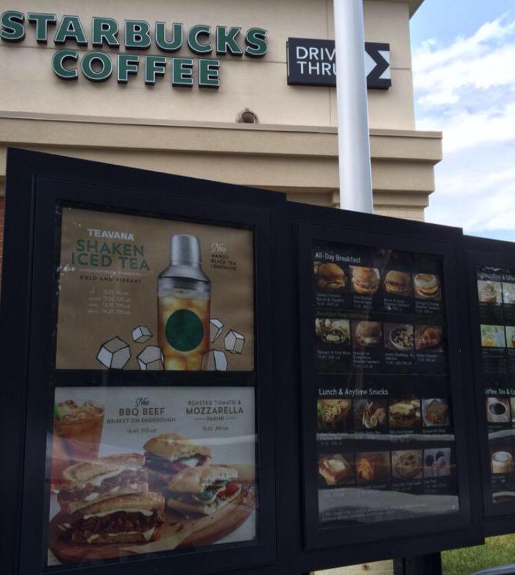 Starbucks Menu Board