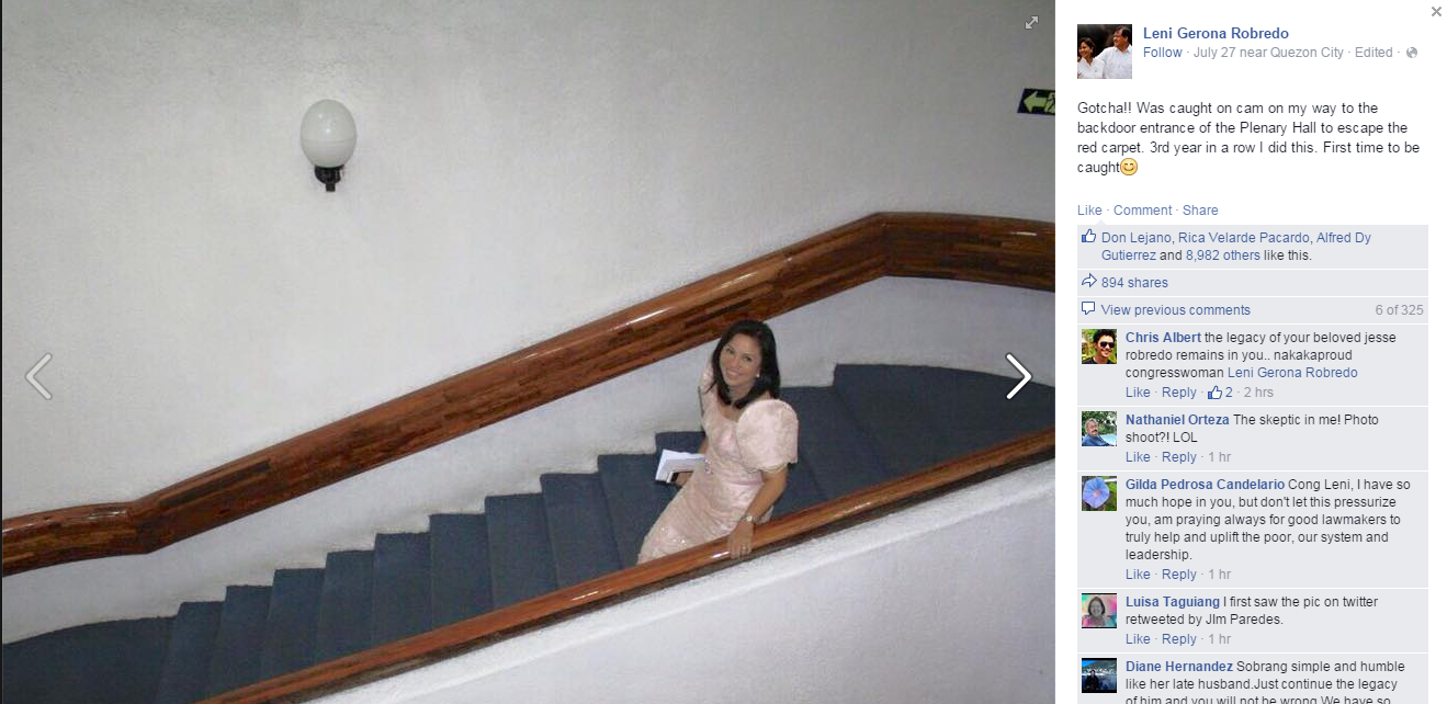 Inquirer On Twitter Netizens Praise Leni Robredo For Avoiding Sona ‘fashion Show