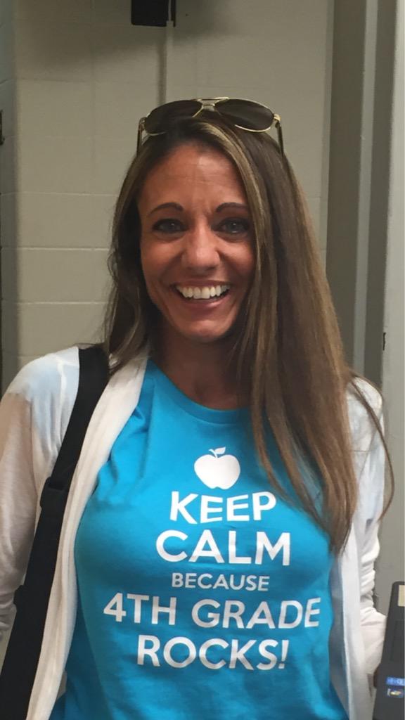 Keep Calm Because 4th Grade Rocks