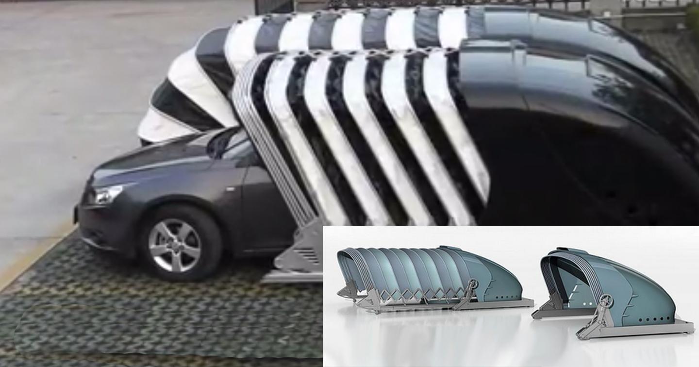 Outdoor Retractable Car Garage Foldable Gazebox Garage For Your Car