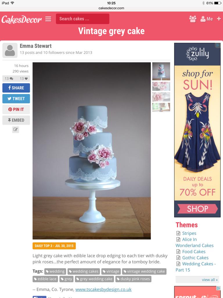 Emma Stewart Cake Design On Twitter Eeeeekkkk Just Made Daily Top 3