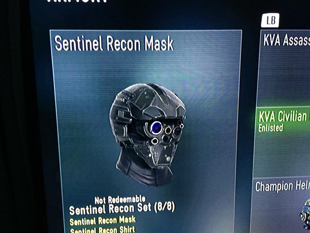 Advanced Warfare Sentinel Logo