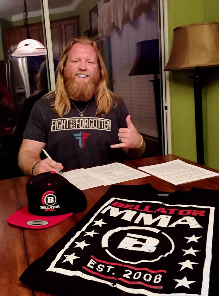 Bellator Signed Justin Wren - scheduled for Bellator 141 : r/MMA