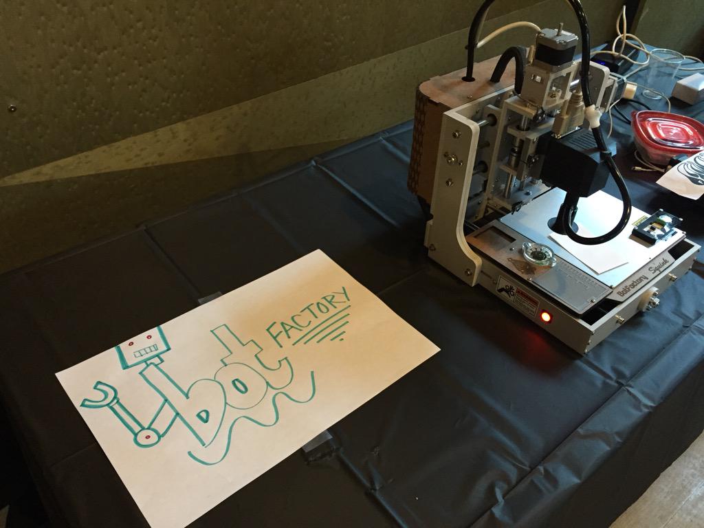 BotFactory on Twitter: "Someone made a nice sign for us! #nyuimpact http://t.co/QBuLAiVMEO"