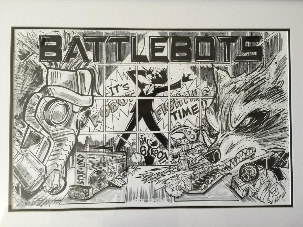 Spectacular Artwork for Robot wars by Tim Rogerson posted on James Gunn ...