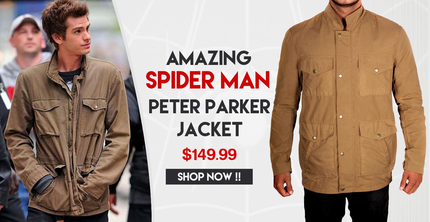 The Amazing Spider Man Peter Parker Jacket