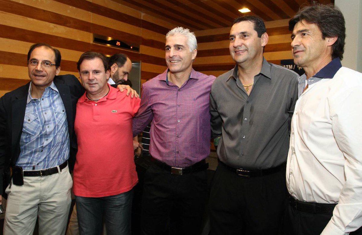FOTO:En la alfombra verde de Rayados: Sergio Verdirame, Richard Tavares ...