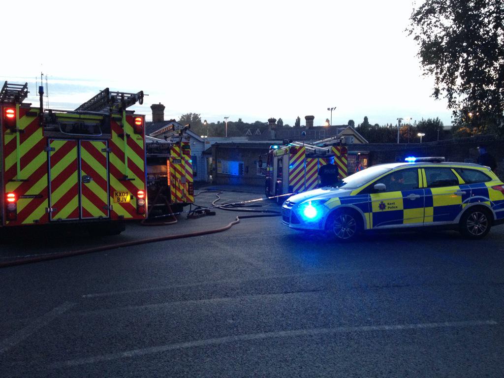 Maidstone fire - update from our reporter David Johns at the scene ...