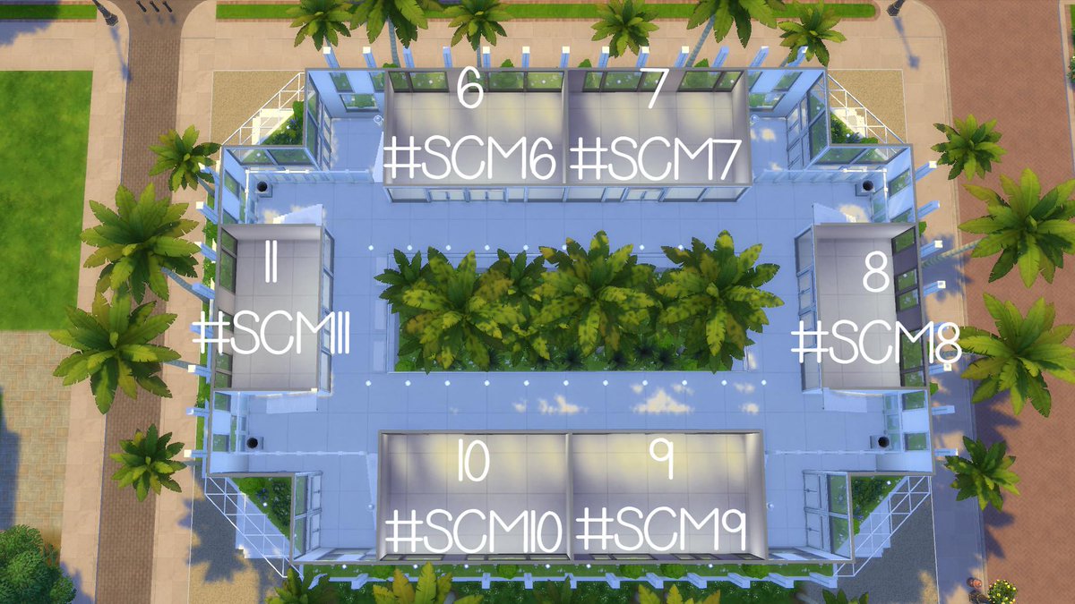 Sims 4 | House Build: Super Collaboration Mall - EVERYONE CAN COLLAB ...