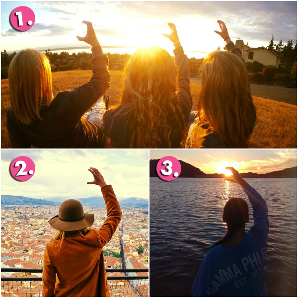 Gamma Phi Beta Hand Sign