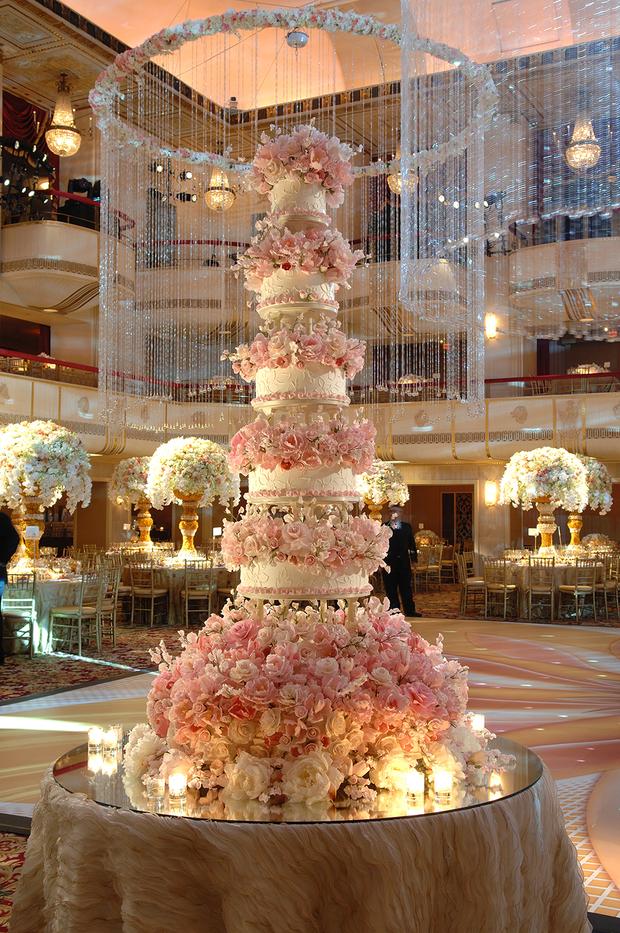 The St. Regis now specializes in 12-foot-tall wedding cakes ...