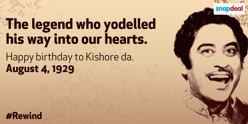 Kishore Kumar Birthday