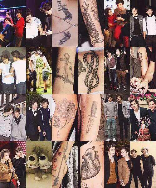 Larry Stylinson Matching Tattoos
