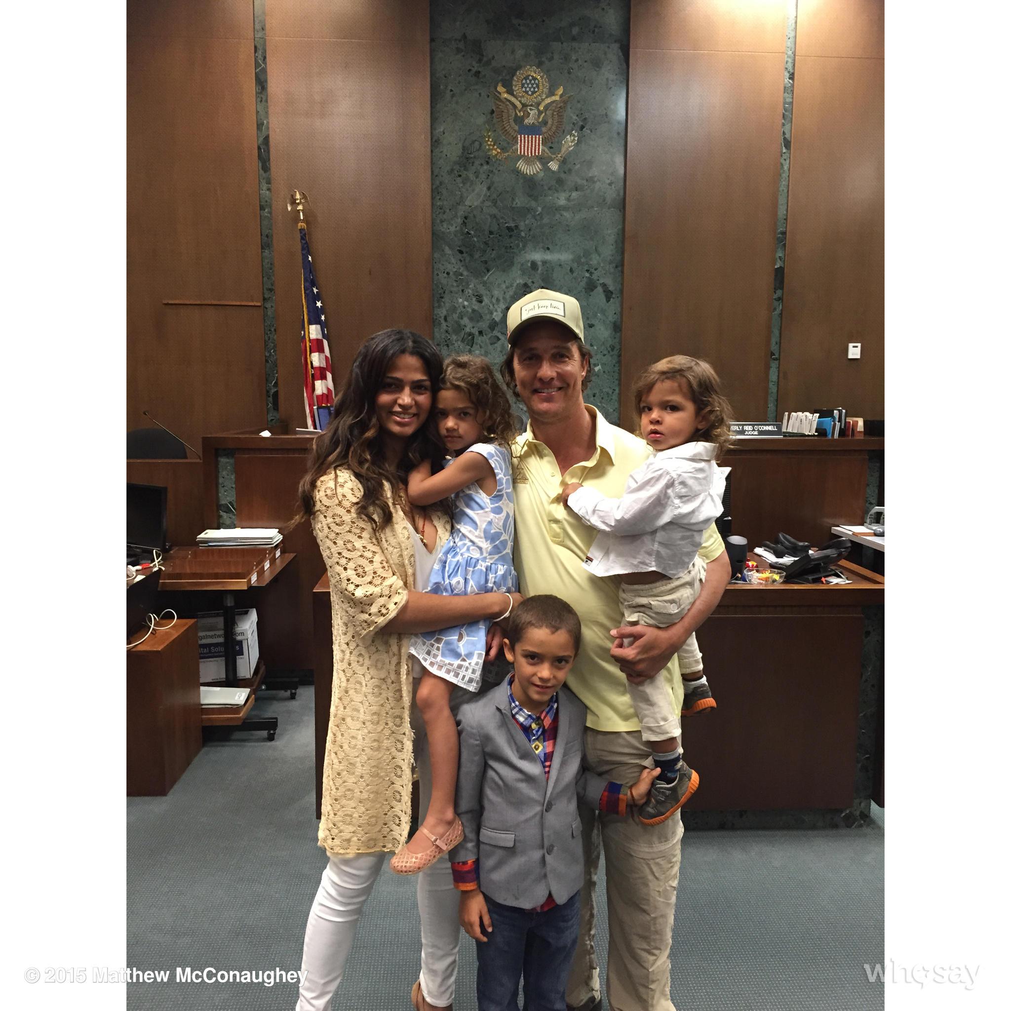 Matthew Mcconaughey Family