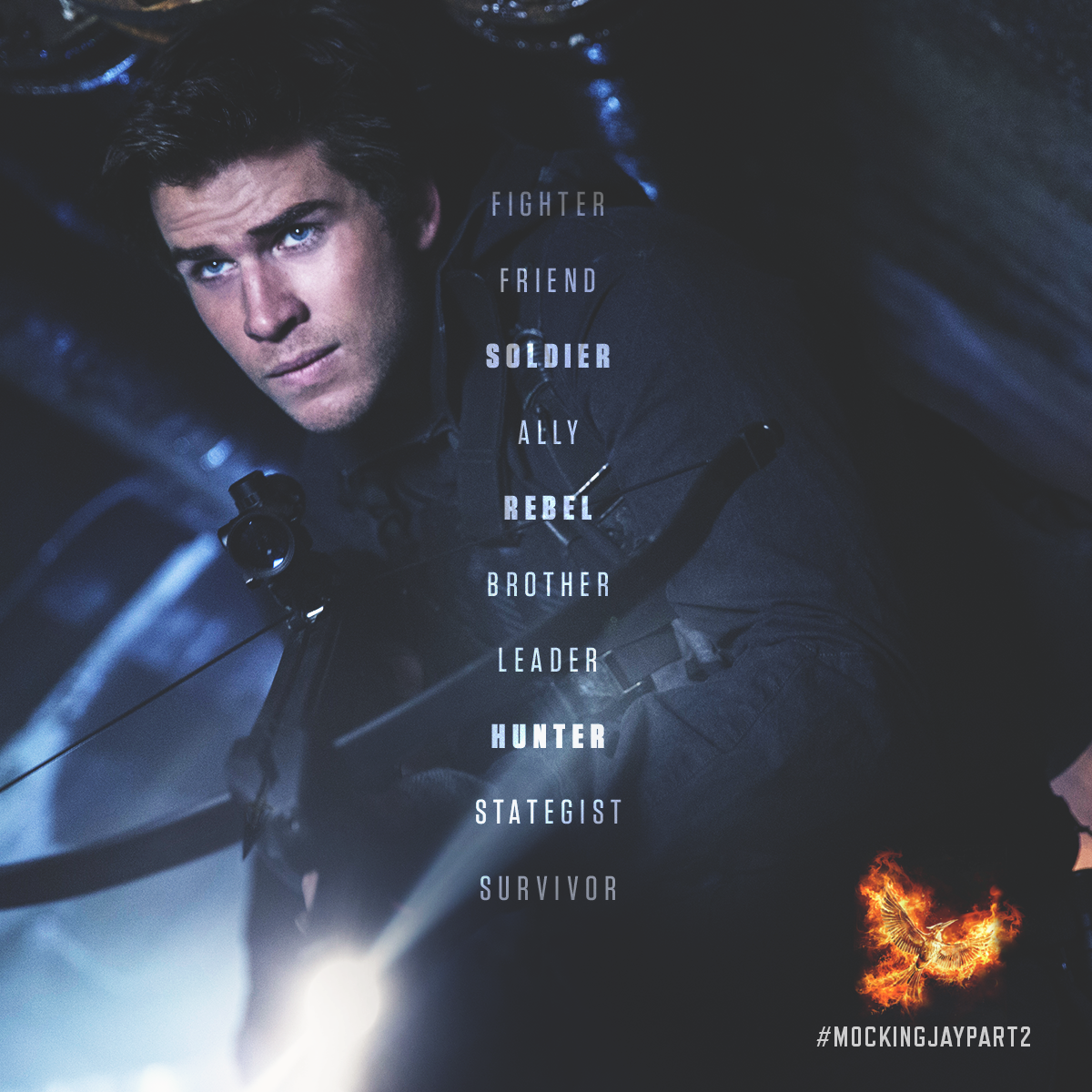 Gale Hawthorne - A survivor turned rebel. MockingjayPart2 | The Hunger ...